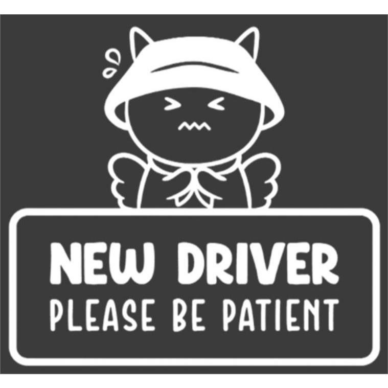 NEW DRIVER on BOARD Vinyl CAr Sticker Decals | Shopee Philippines