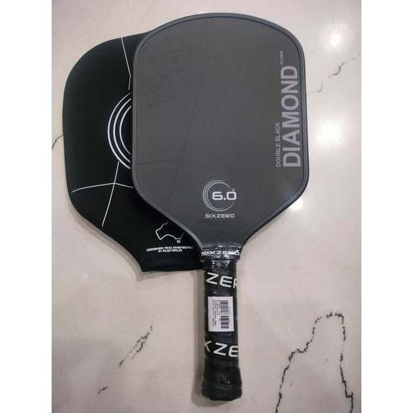 SIX ZERO DOUBLE BLACK DIAMOND CONTROL 14MM (BLACK) PICKLE PADDLE ...