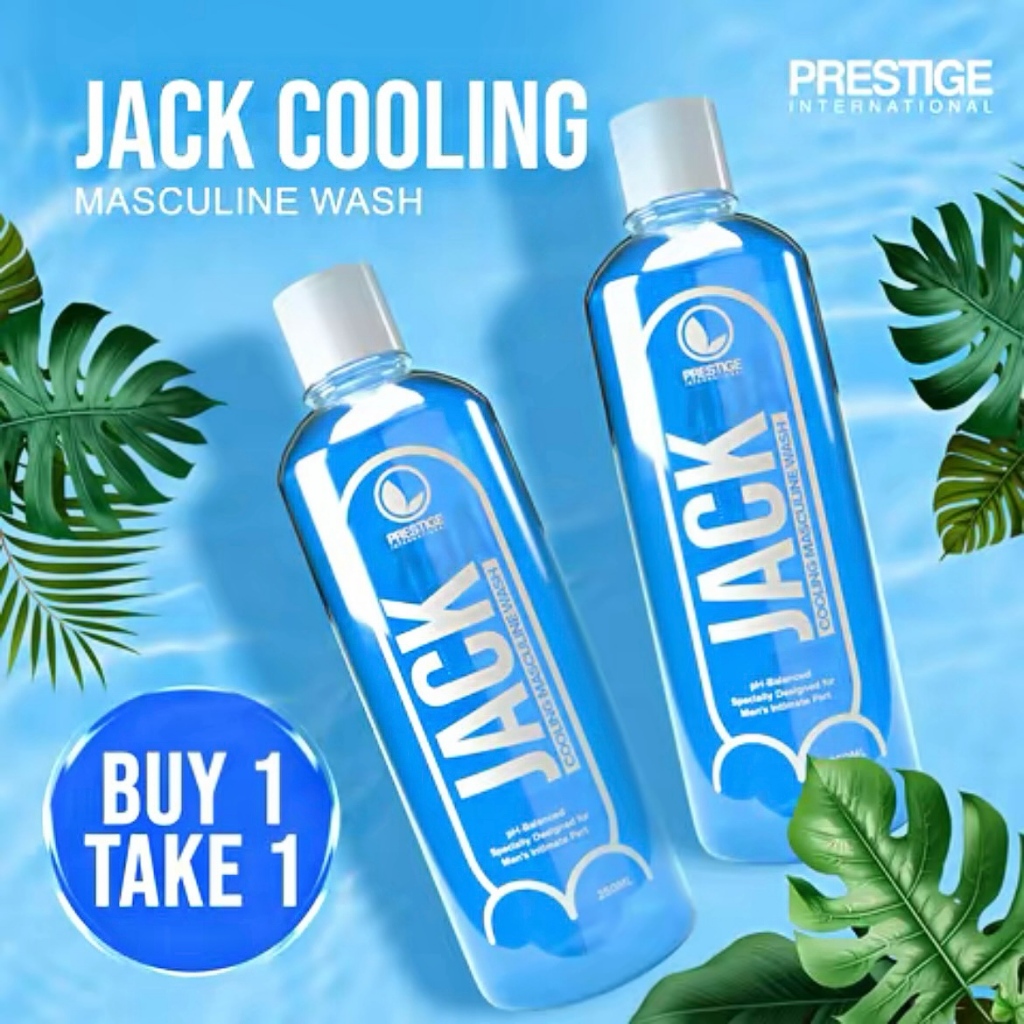 PRESTIGE JACK COOLING MASCULINE WASH FOR MEN 250ML | Shopee Philippines