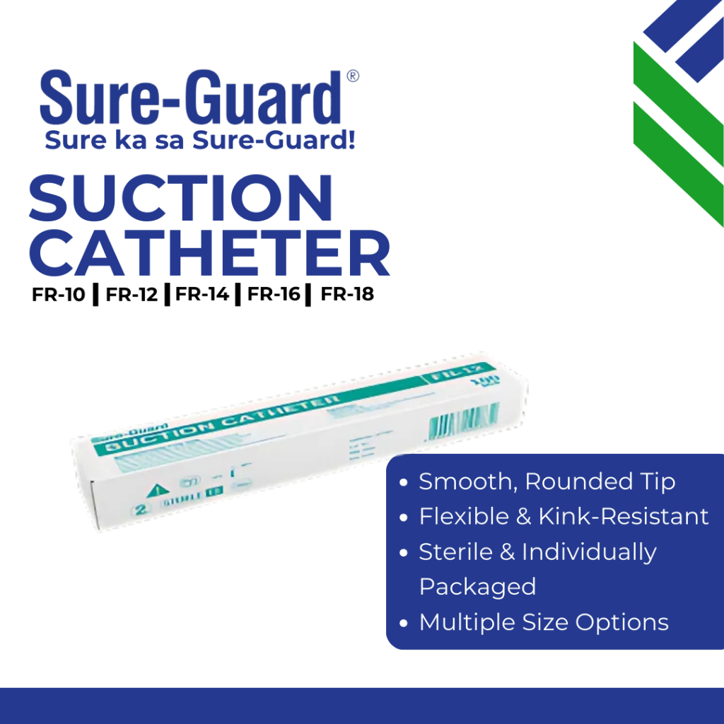 Sure-Guard Suction Catheter (50pcs./box) | Shopee Philippines