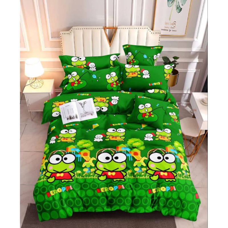 keroppi design for bedsheets canadian fabric and fully garterized ...