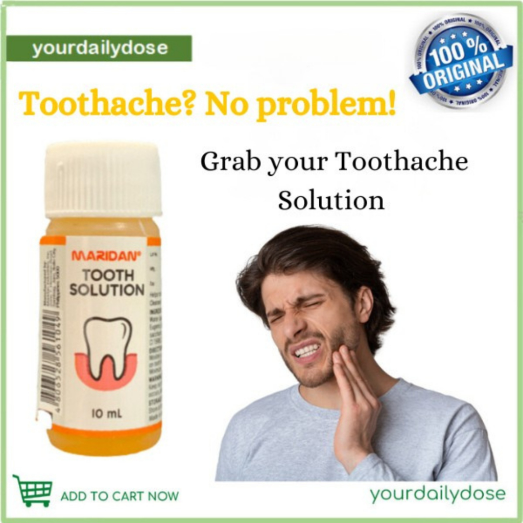 MARIDAN TOOTHACHE DROPS 10ML | Shopee Philippines