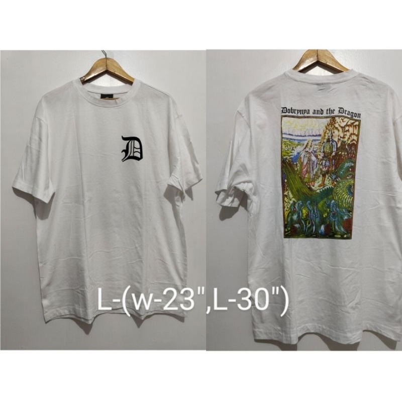 BATCH 3A Mixed branded Overrun unisex shirts actual measurements ...