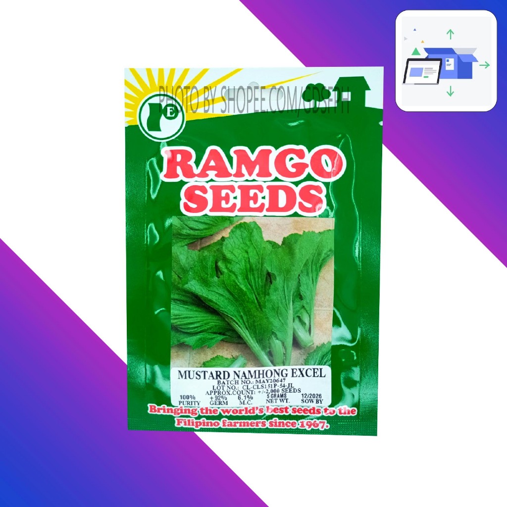 Ramgo RPD Seeds Mustard (Mustasa) Namhong Excel Variant gds41207 ...