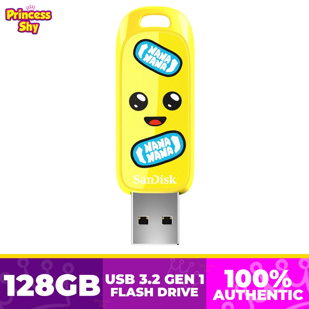 SanDisk Fortnite 128GB USB 3.2 Gen 1 Flash Drive Peely Edition SDCZIF ...