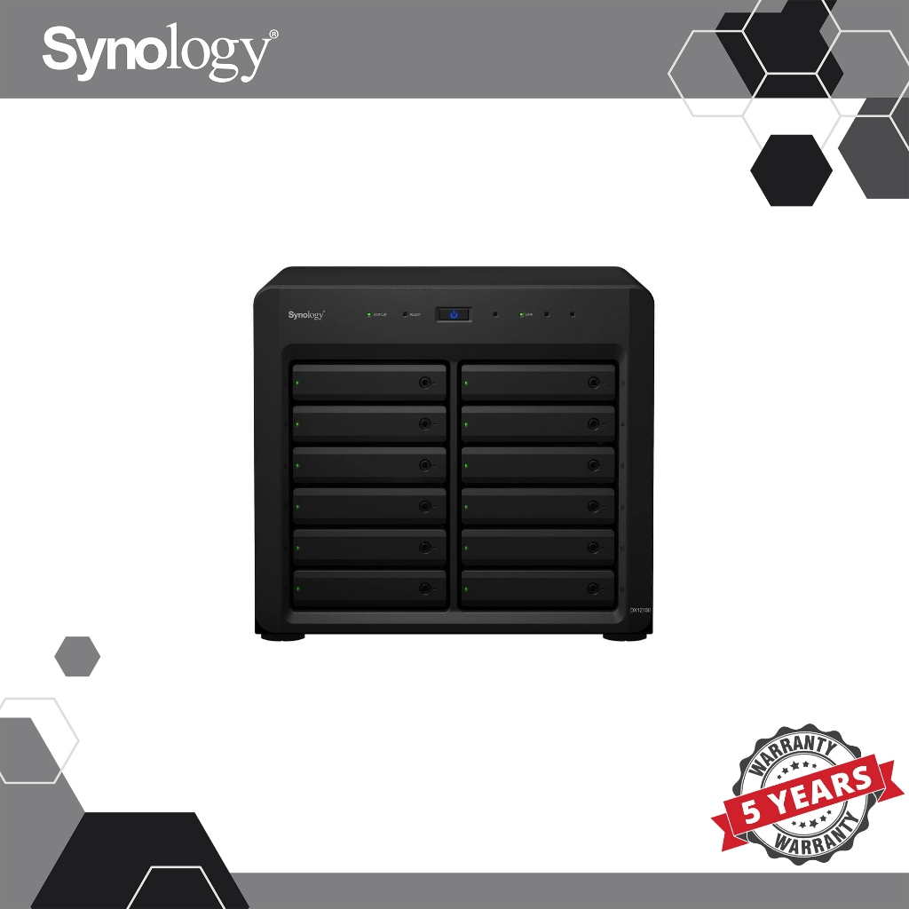 Synology Expansion Unit DX1215II 12 Bay NAS (Diskless) | Shopee Philippines