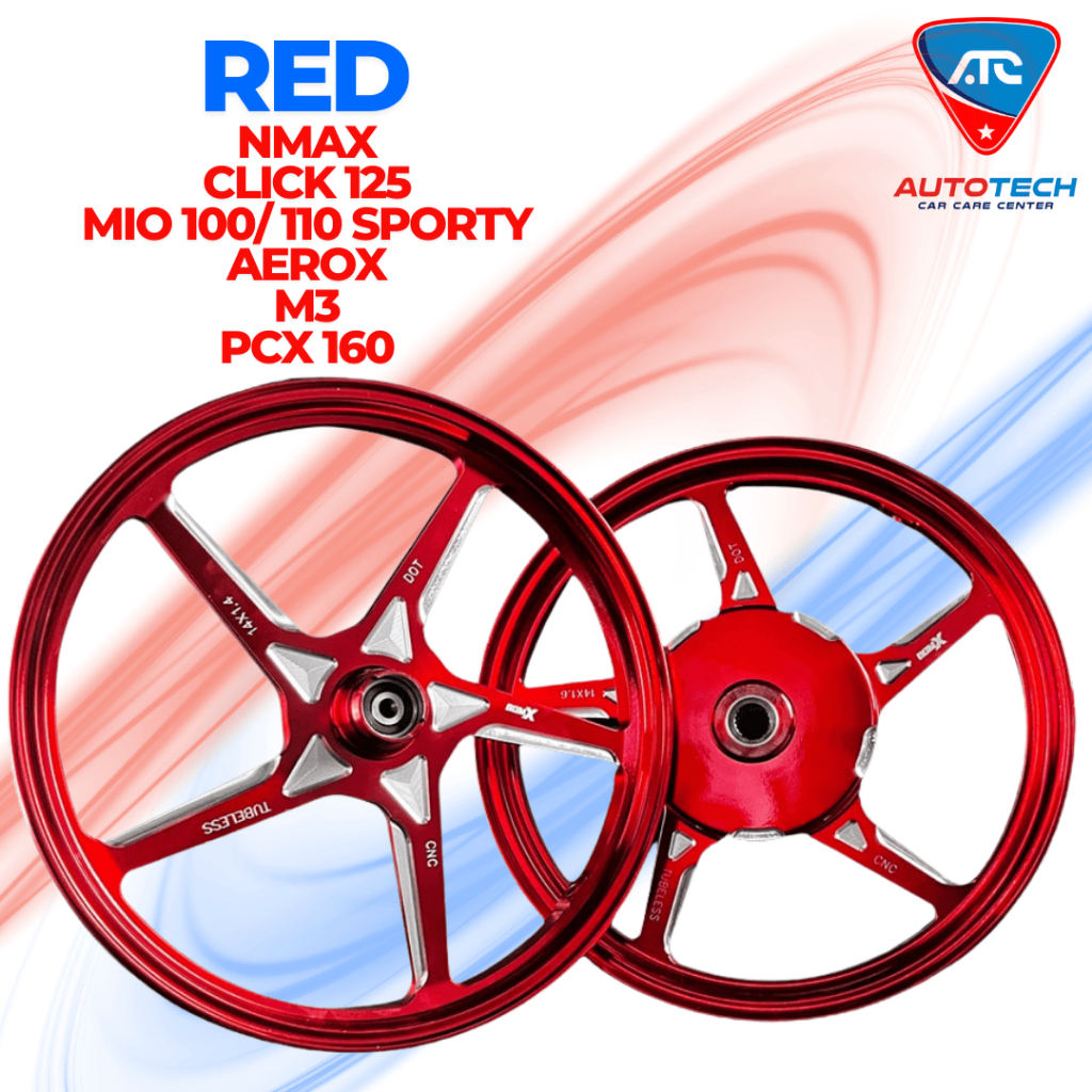 BOM RANGSIT MAGS VELA SLANTED 5 SPOKES CLICK 125 MIOi125 MIO110 ...