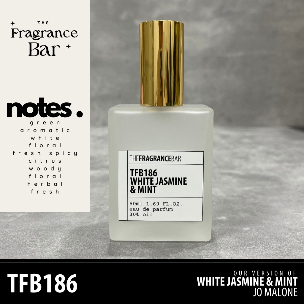 TFB186 White Jasmine & Mint for men and women 50ml 30% oil based by The ...