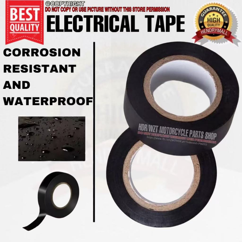ELECTRICAL TAPE (10 PIECES) 4M & 16M | Shopee Philippines