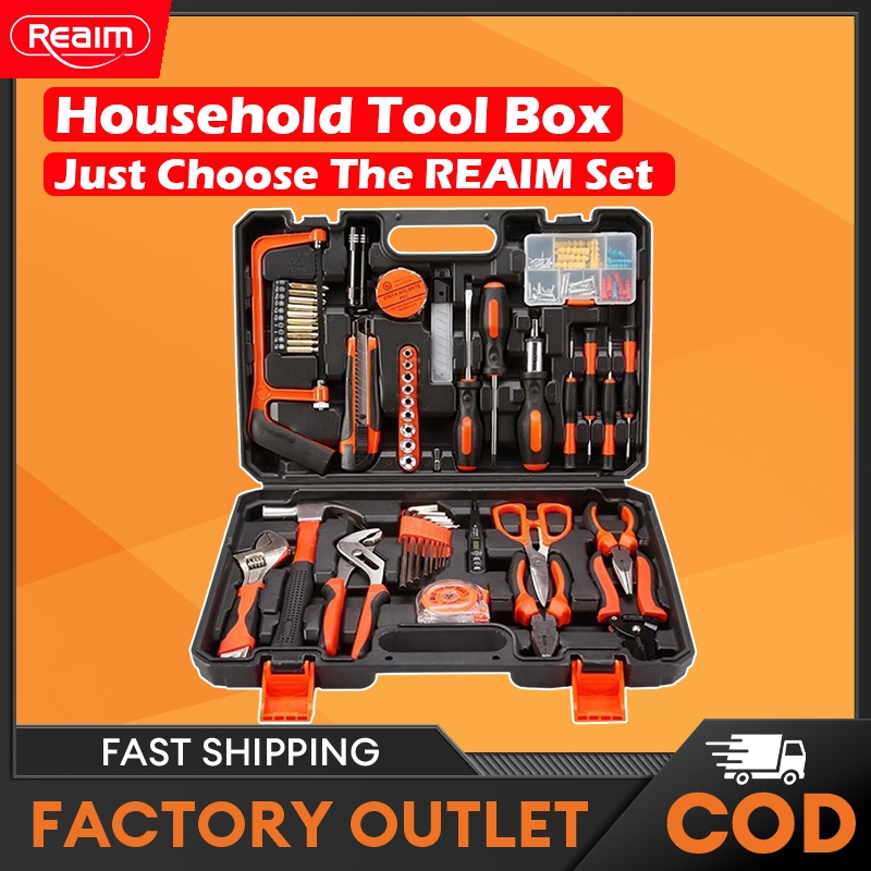 REAIM Tools Set Original Hand Tools Kit Electrician Tools set Heavy ...