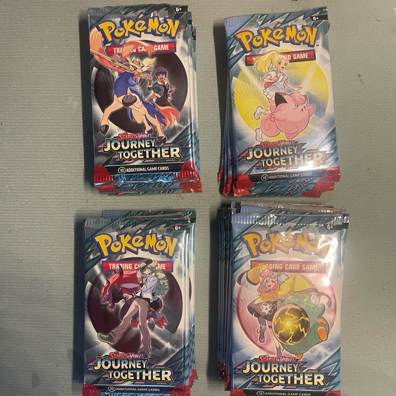 journey together pokemon single packs surgings sparks destined booster ...