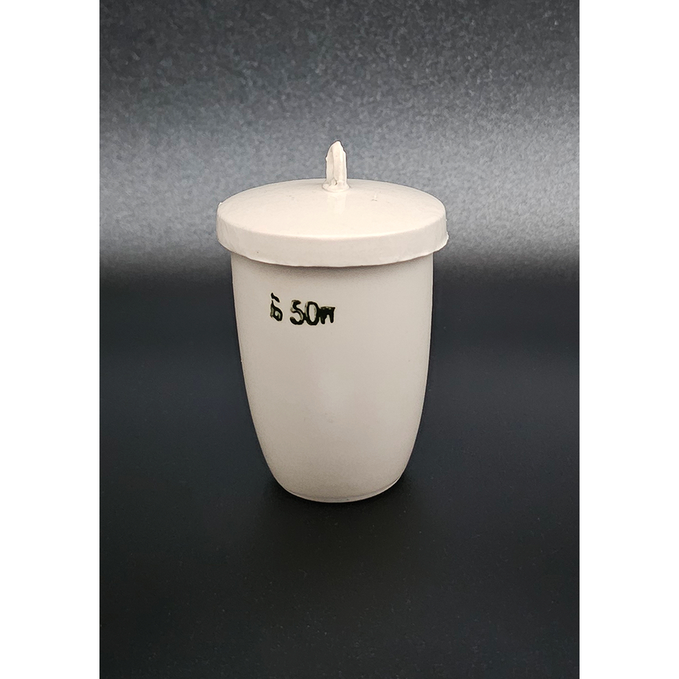 Crucible Tall Form Porcelain c-7 50 mL with BIR Sales Invoice | Shopee ...