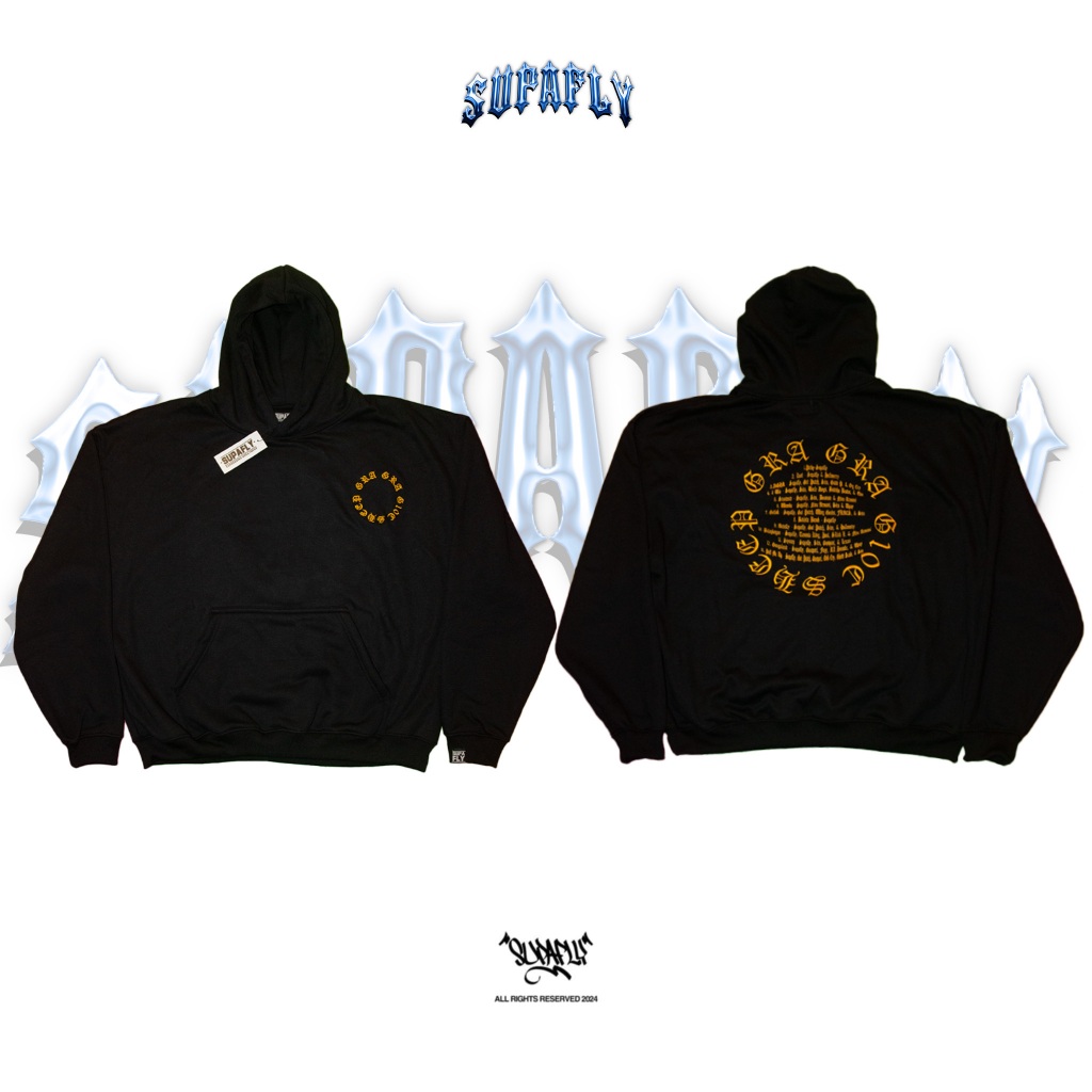 SUPAFLY "GRA GRA G10C SHEEP ALBUM" HOODIE | Shopee Philippines