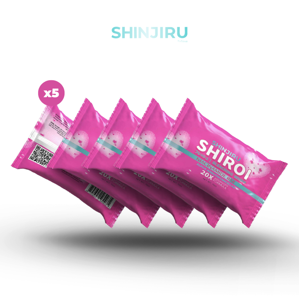 Shinjiru Shiroi Niacinamide Beauty Soap | 5 Bars | Shopee Philippines