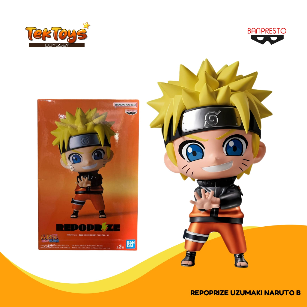 ORIGINAL BANPRESTO - NARUTO - REPOPRIZE UZUMAKI NARUTO (B) | Shopee ...