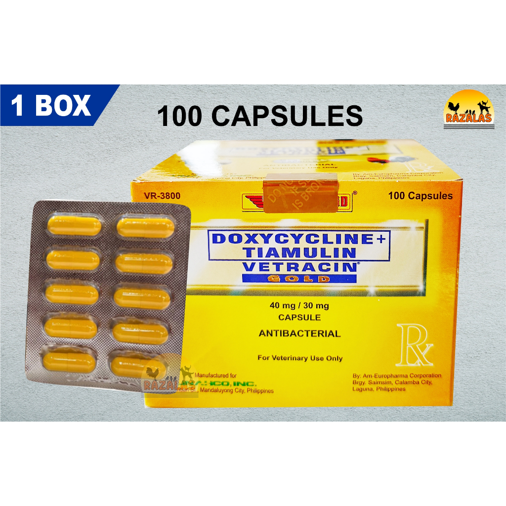 VETRACIN GOLD CAPSULE 1 BOX/100 CAPSULES | Shopee Philippines