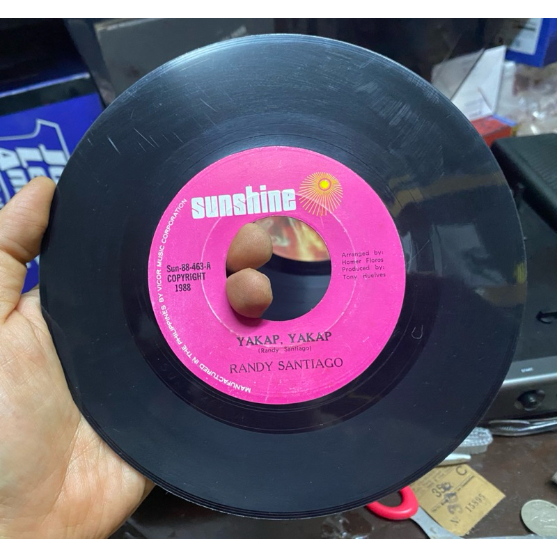 Randy Santiago - Yakap, Yakap / Minus One - Philippines OPM Original ...