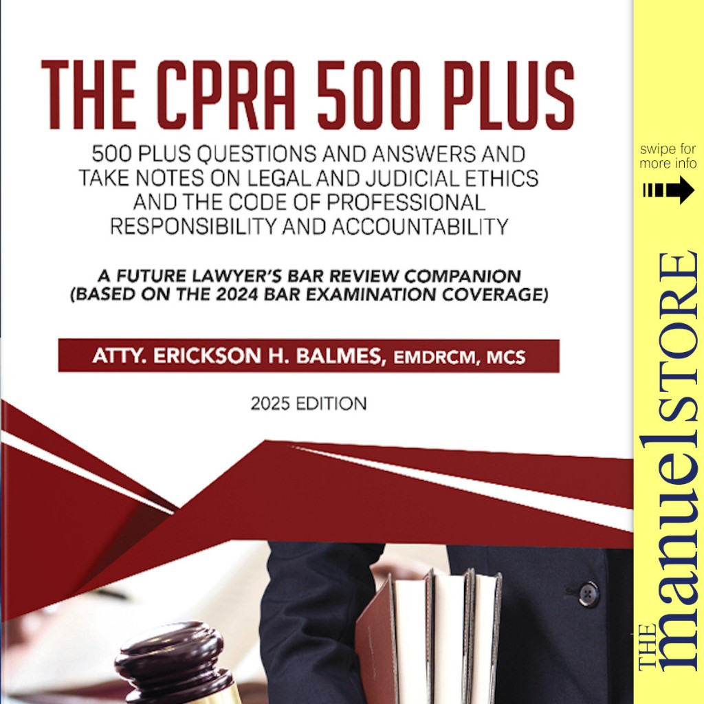 Balmes (202X) CPRA 500: Relevant Questions Answers in Legal and ...