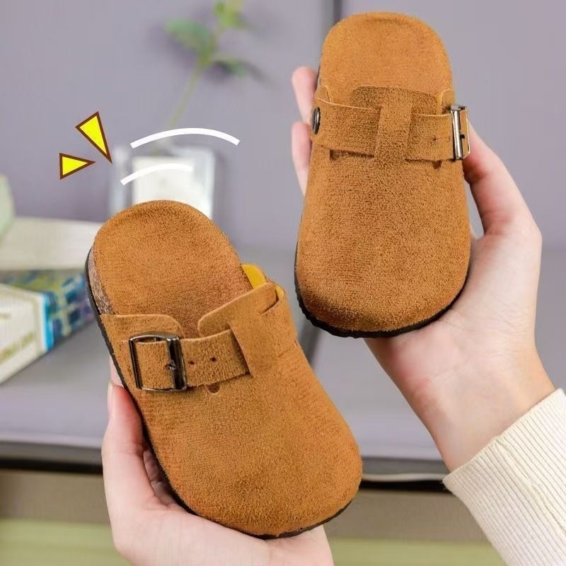 All - Match Outer Wear Middle Small Children Thick-Soled Birken Fashion ...