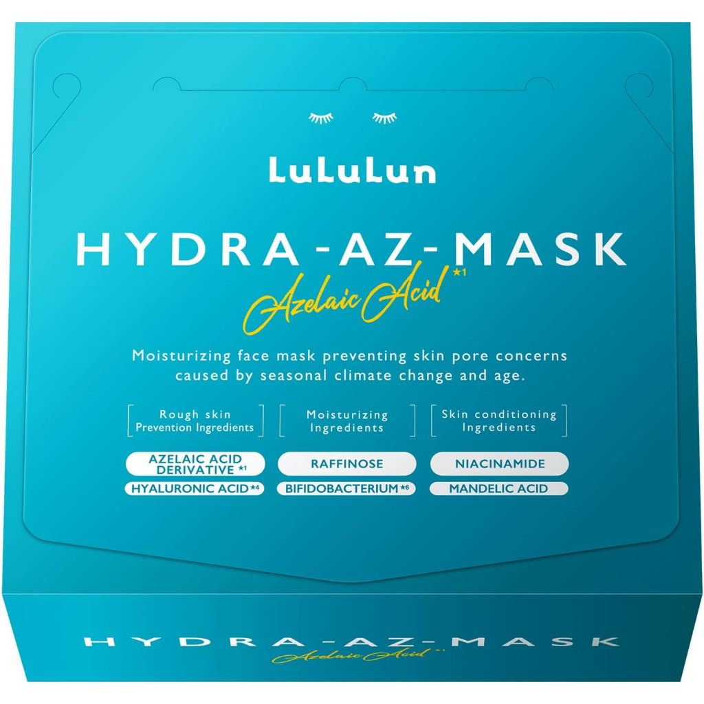 LuLuLun LuLuLun Hydra AZ Mask Face Pack Sheet Mask 28 sheets/7 sheets, for rough skin and sebum ...