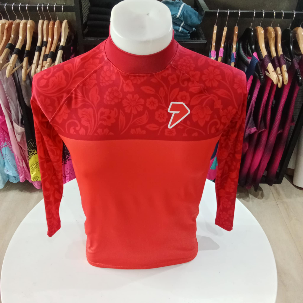 Sano Rash Guard ( Red ) | Shopee Philippines