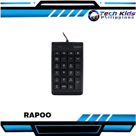 Rapoo K10 Laser Carved Keycap Wired Numeric Keyboard Product Model/Name ...