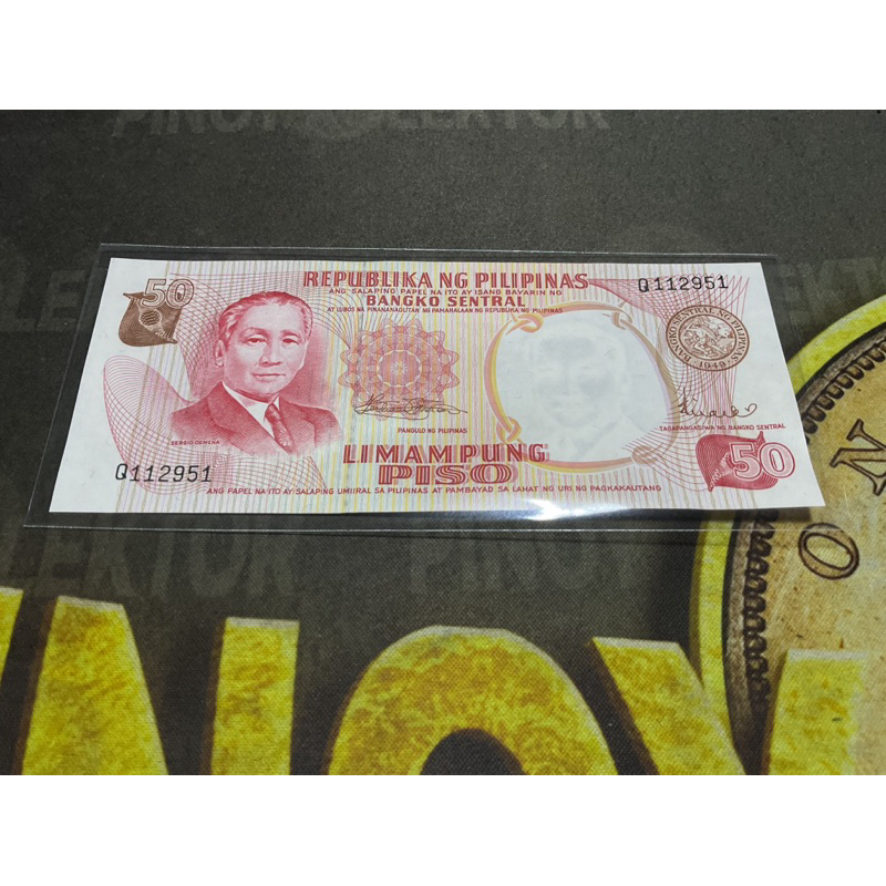 Collectible Pilipino Series Banknote 50p | Shopee Philippines