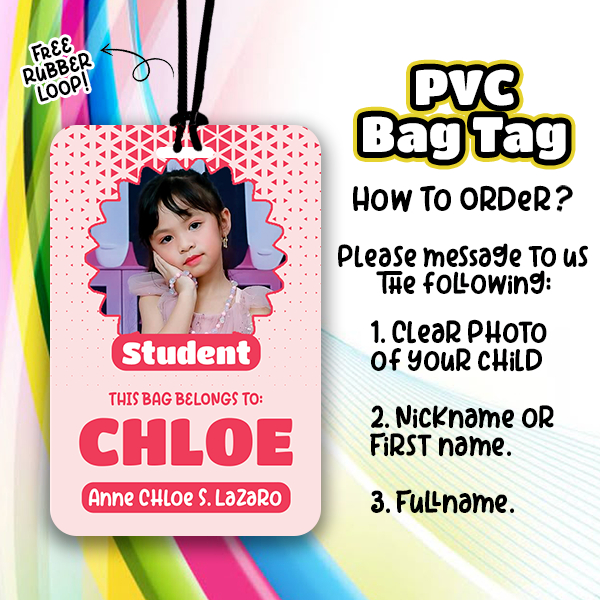 Customized PVC Bag Tag / Luggage Tag | Shopee Philippines