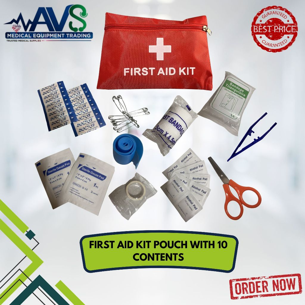 First Aid Kit Set with 10 Contents | Shopee Philippines