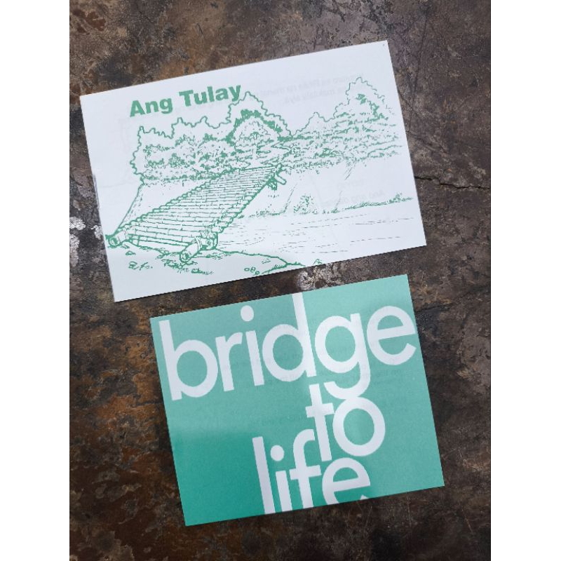 ANG TULAY / BRIDGE TO LIFE (50 pcs per bundle tracts) | Shopee Philippines