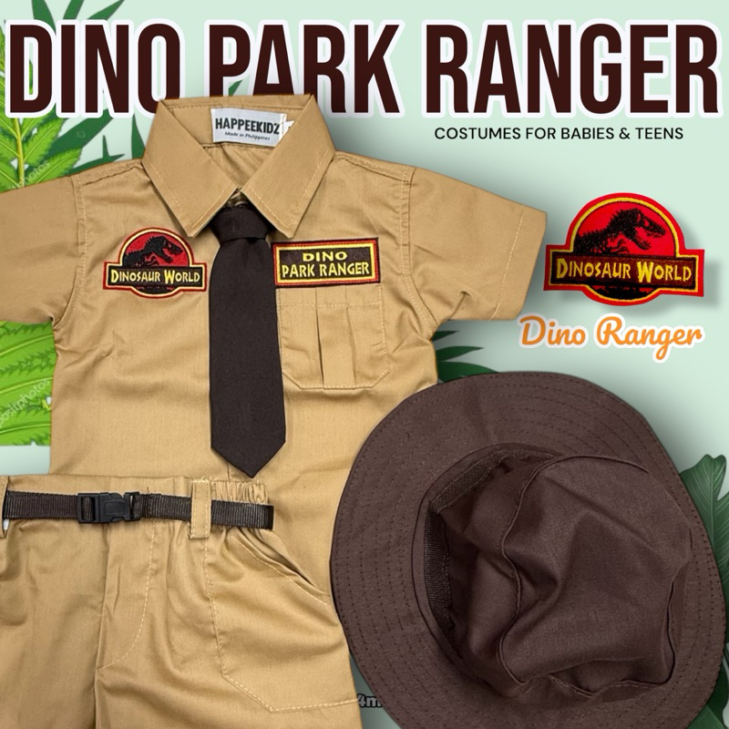 DINO WORLD PARK RANGER & CAKESMASH OUTFIT | Shopee Philippines