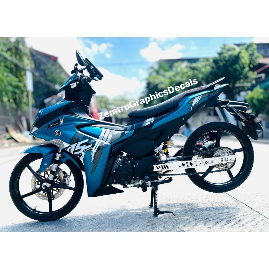 SPECIAL EDITION DECALS FOR SNIPER 155 CYAN (ZENITRO GRAPHICS DECALS ...