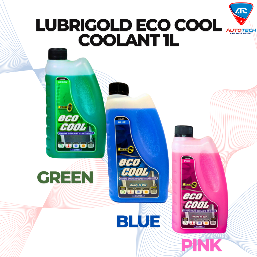 LUBRIGOLD ECO COOL COOLANT 1L | Shopee Philippines