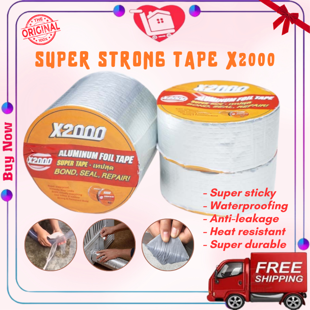 Super Tape X2000 Self Adhesive Waterproof Tape Double Sided Tape ...