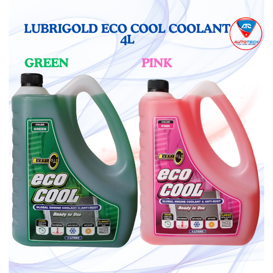LUBRIGOLD ECO COOL COOLANT 4L | Shopee Philippines