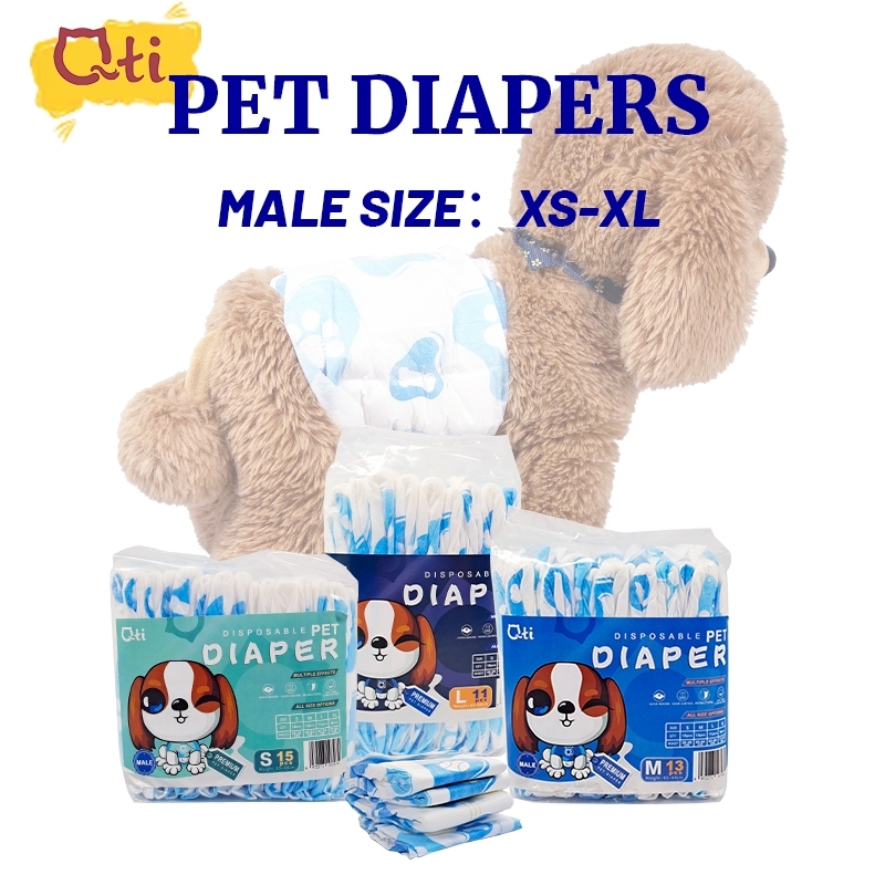 Factory 12-36pcs Dog Diaper Female Male Wraps Diaper XXS XS S M L XL ...