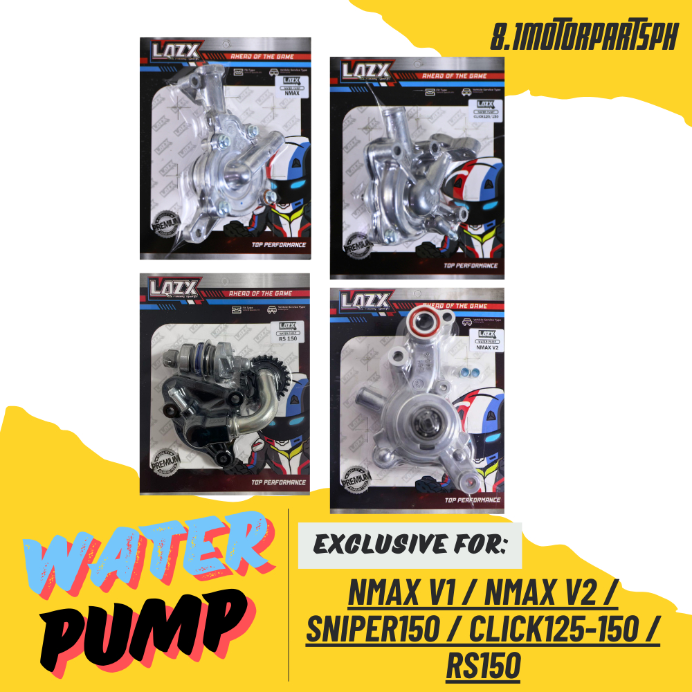 WATER PUMP for NMAX V1 / NMAX V2 / SNIPER150 / CLICK125-150 / RS150 ...