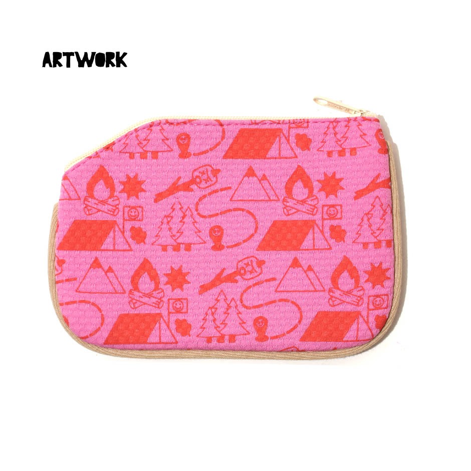 ARTWORK Camping Doodle (Coin Purse) | Shopee Philippines
