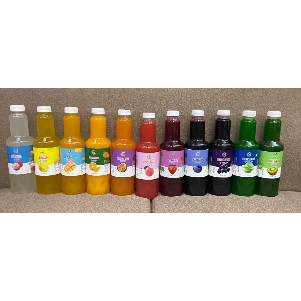 ZNW FRUIT SYRUP 1.25KG | Shopee Philippines