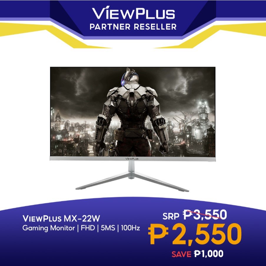 ViewPlus MX-22W (21.5″ Gaming Monitor | FHD | 5ms | 100Hz) Premium ...