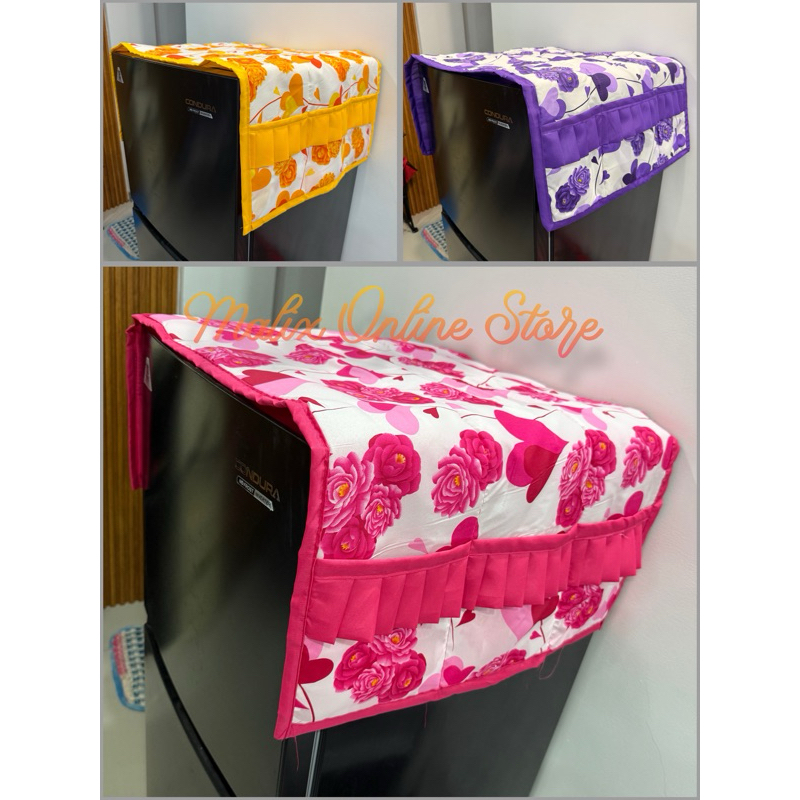 Ref Cover with Foam and Pocket Dust Cover Floral Heart | Shopee Philippines