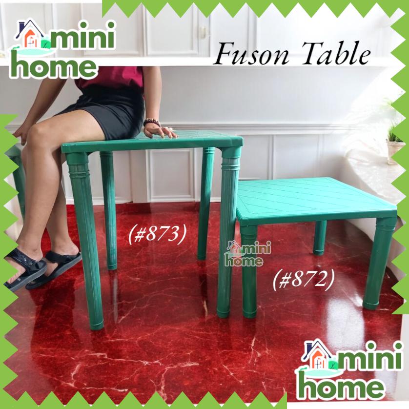 FUSON Monobloc Table / kiddie Table (LOW LEGS) RANDOM COLOR indoor ...