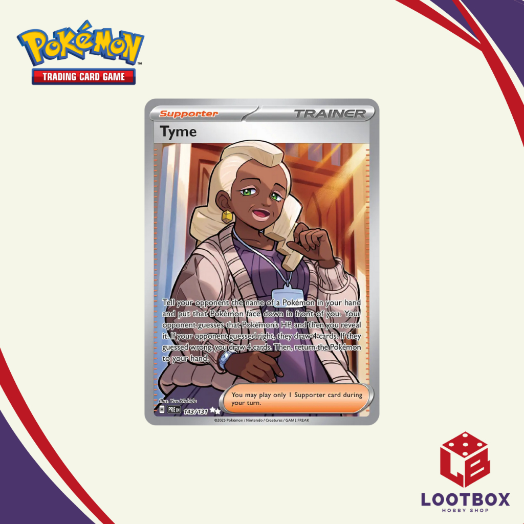 Pokemon Card Game: Tyme (Ultra Rare) - Prismatic Evolutions | Shopee ...