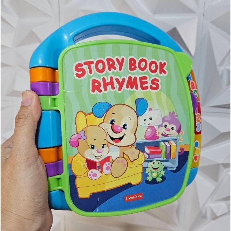 Fisher-Price Laugh and Learn Storybook Rhymes Book | Shopee Philippines