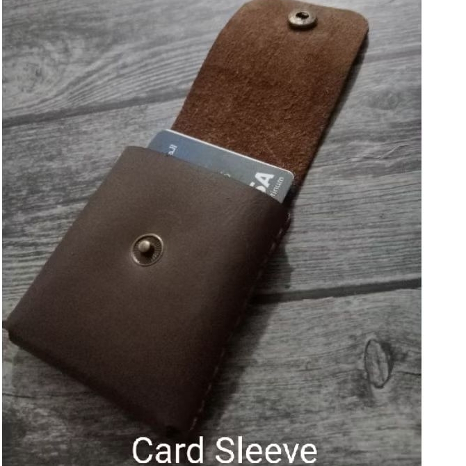 "Mini Snap " Minimalist Snap Card Holder/!Card Sleeve/EDC/Front Pocket ...