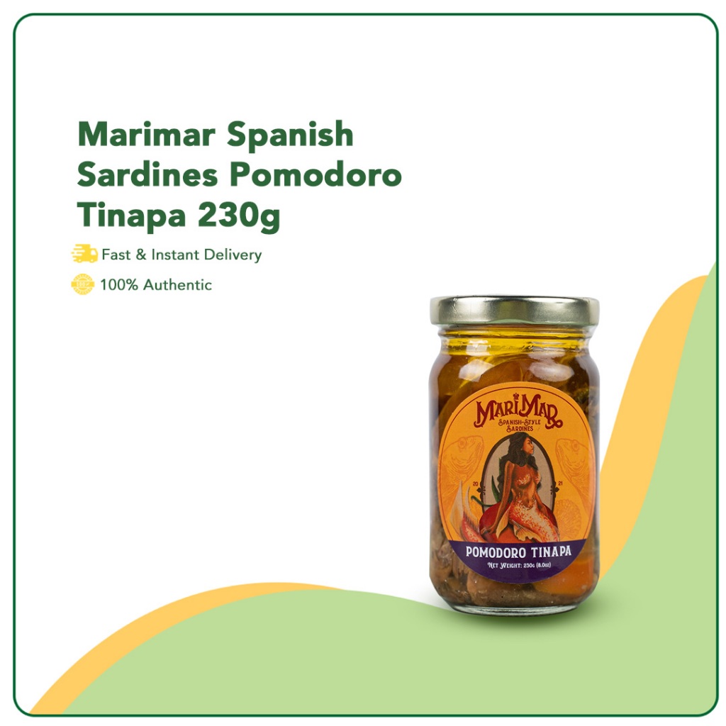 Marimar Spanish Sardines Pomodoro Tinapa 230g [Sardines, Bottled ...
