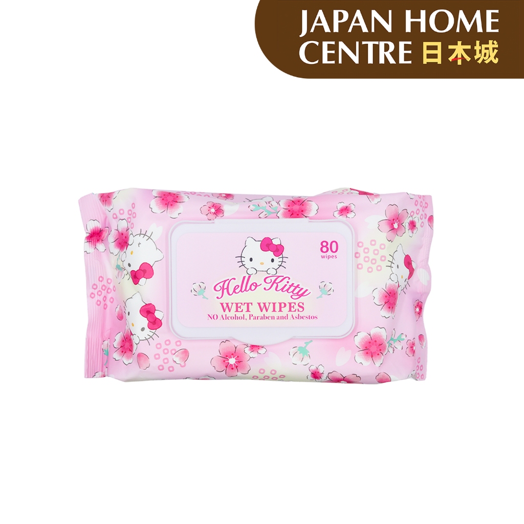 Hello Kitty Face and Body Wet Wipes 80sheets [Japan Home] | Shopee ...