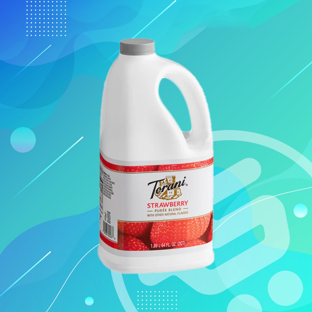 Torani Strawberry Puree (1.89L) (NEW) | Shopee Philippines