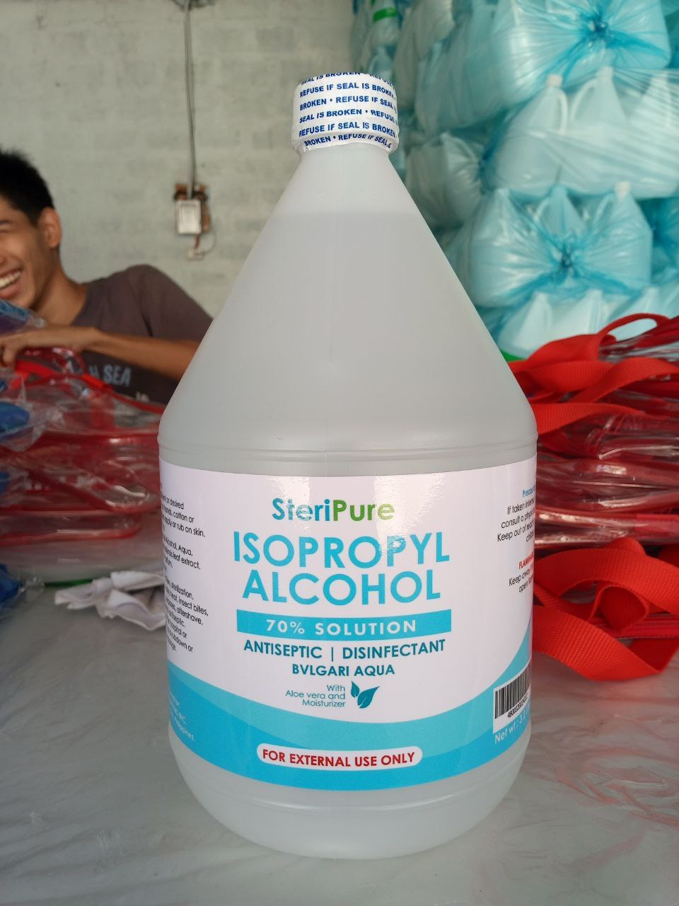 STERIPURE ISOPROPYL ALCOHOL 70% 3.2 LITER | Shopee Philippines