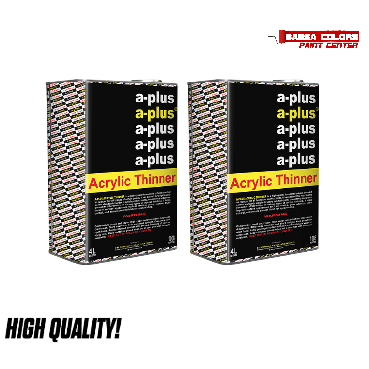 A-Plus® Acrylic Thinner 4L | Shopee Philippines